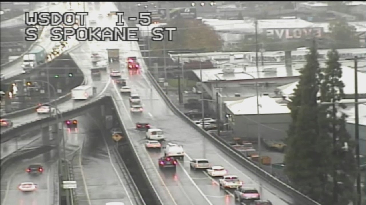 LIVE UPDATES: Heavy rain slams Seattle, flooding many roads