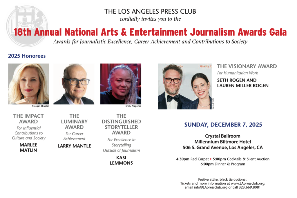 Thrilled and Grateful: A Two-Time National Arts & Entertainment ...