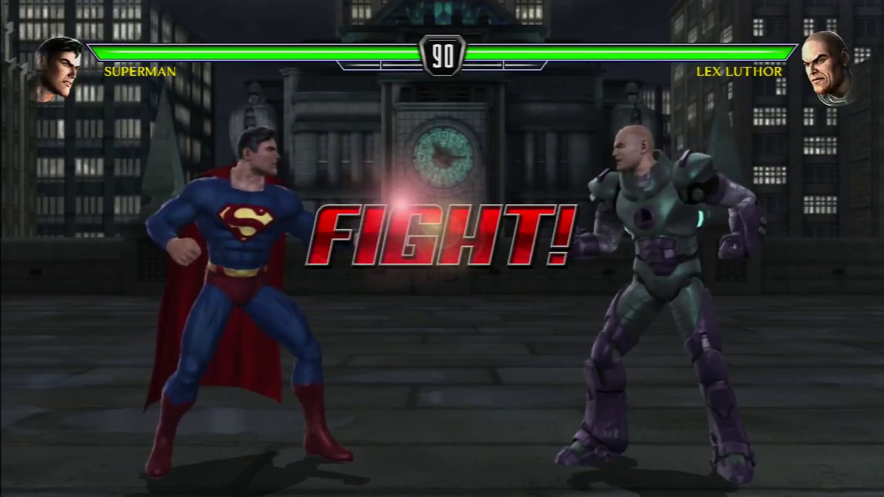 MK vs DC battles - Superman vs Lex Luthor [rematch]