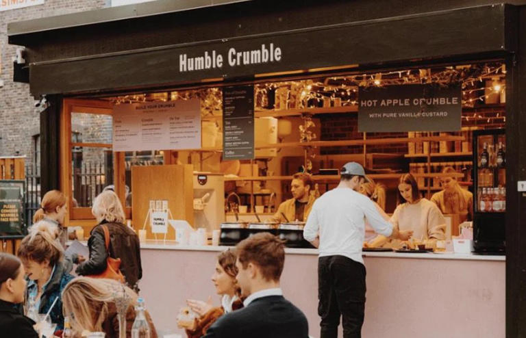 Britain's most viral food spots with £9 crumble