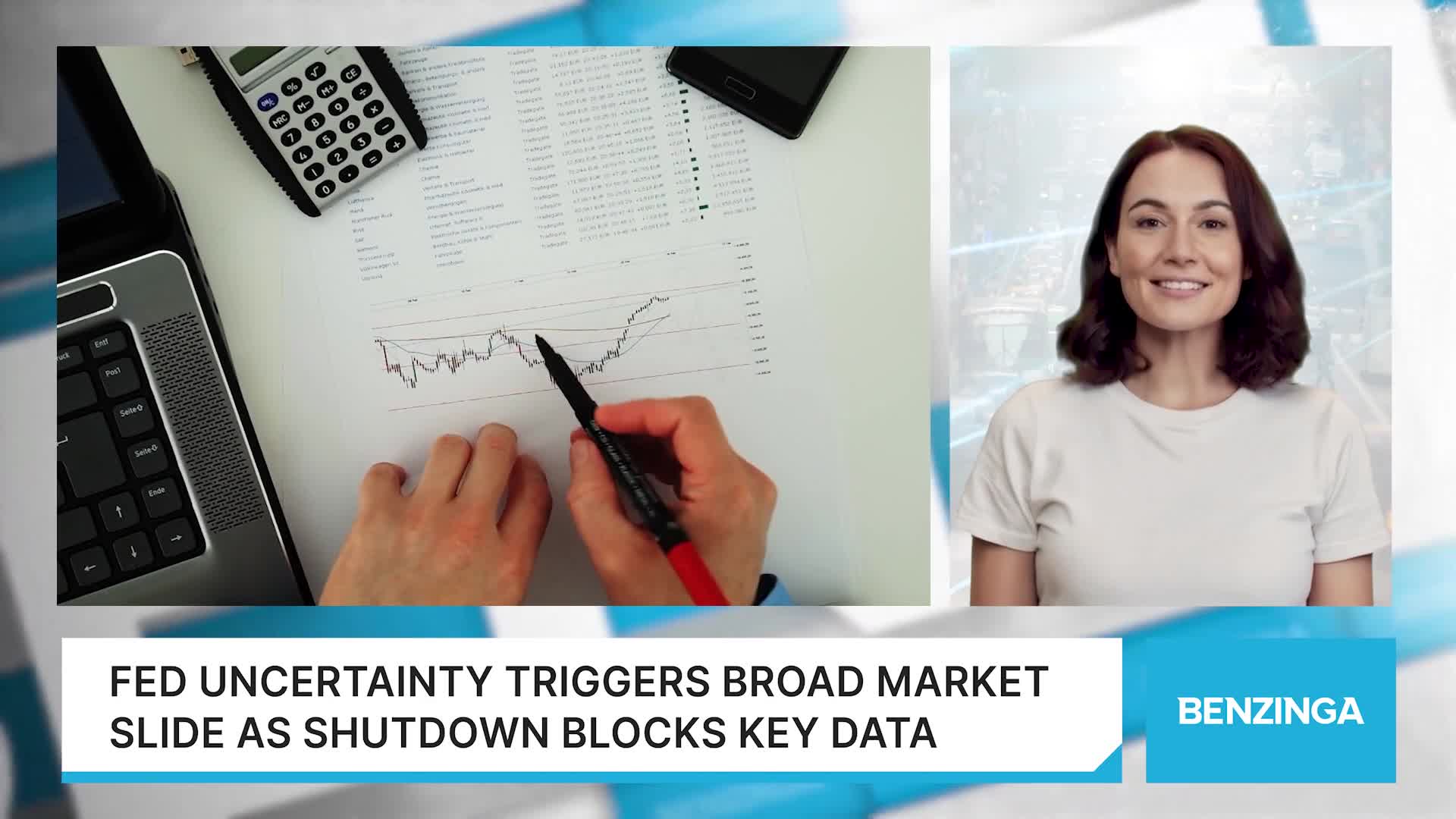 Fed Uncertainty Triggers Broad Market Slide As Shutdown Blocks Key Data