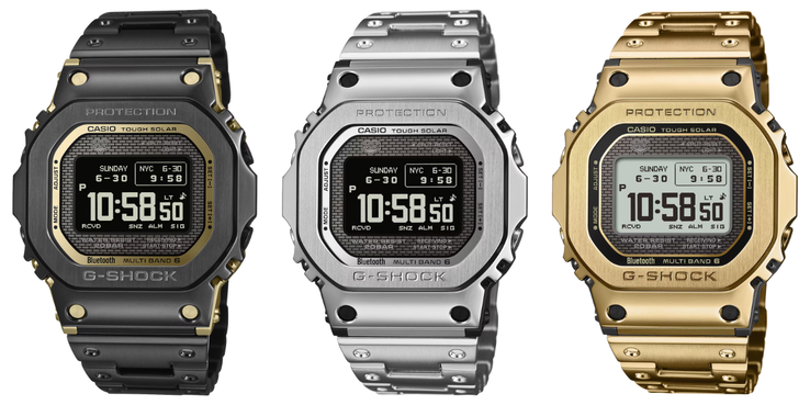 Casio Unveils New Full Metal G-Shock GMW-BZ5000 in Silver, Gold ...