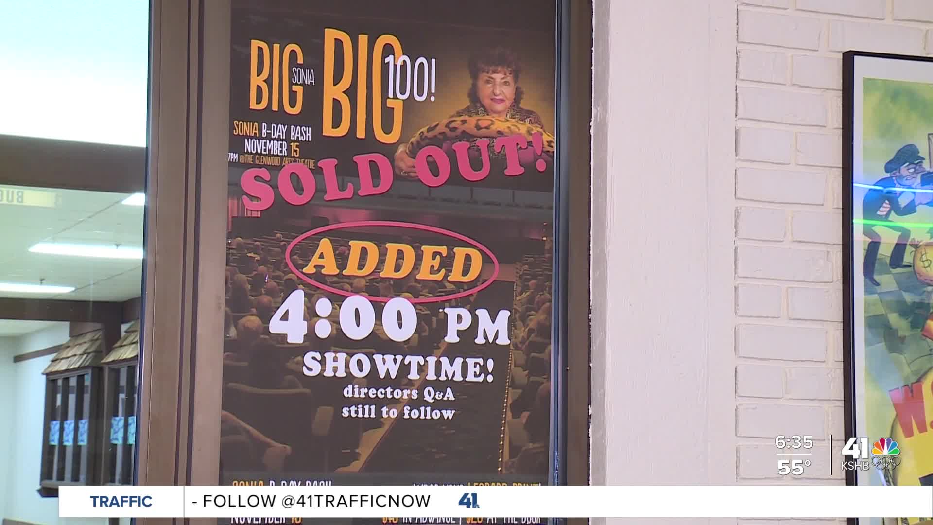 "Big Sonia" back on big screen for Sonia's 100th Birthday