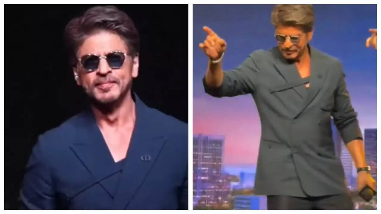 Shah Rukh Khan gets groovy at real-estate event; dances to ‘Chaiyya ...