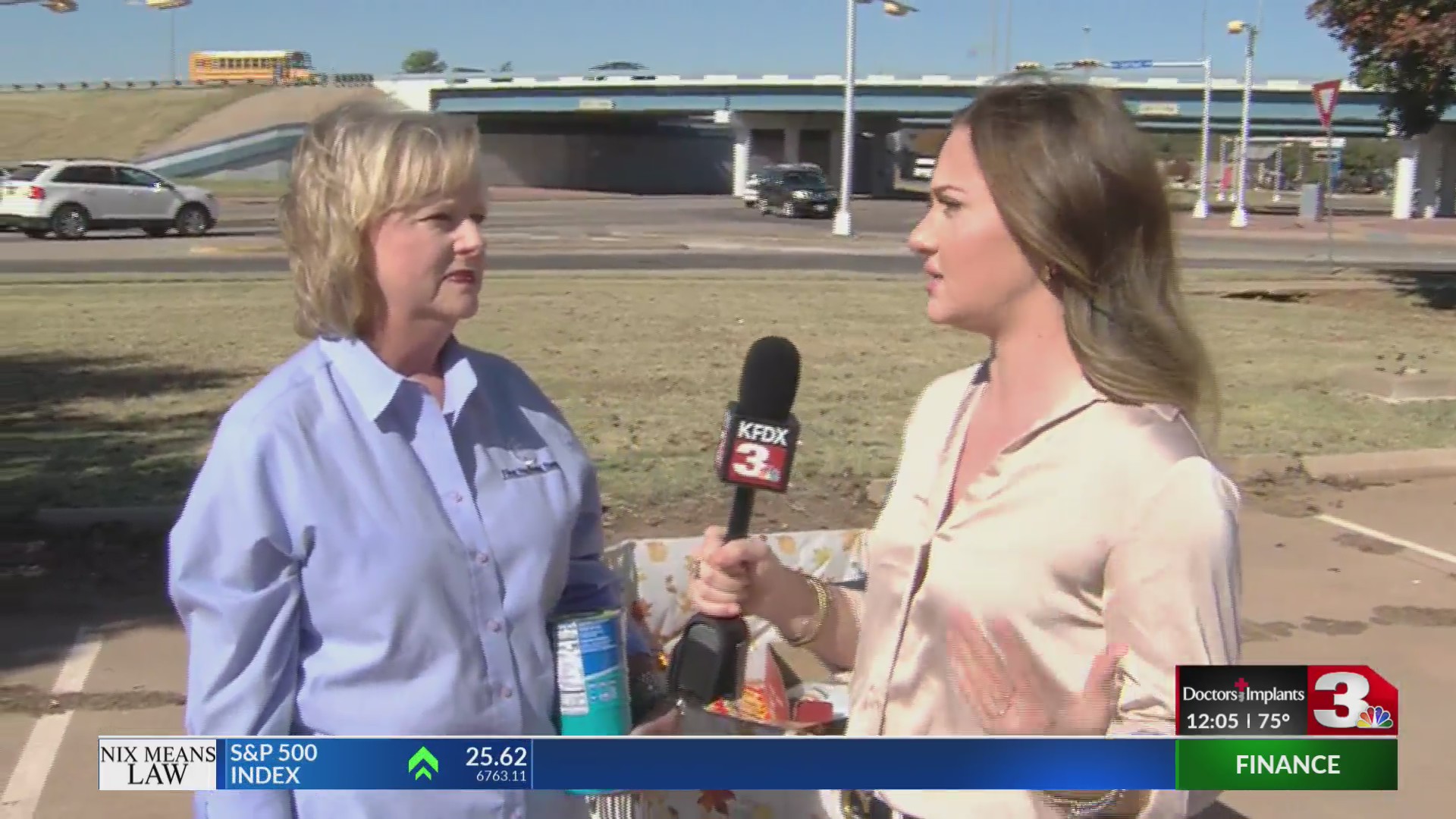 FNB Food Drive - Ashley live