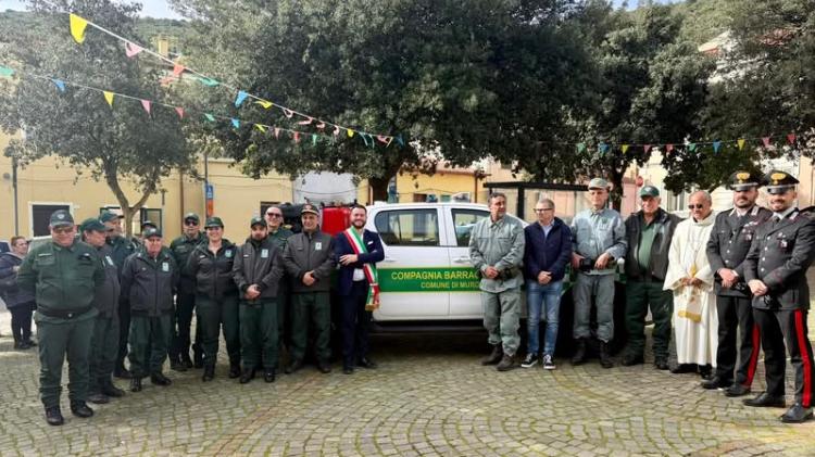 Muros, un nuovo mezzo antincendio per la compagnia barracellare