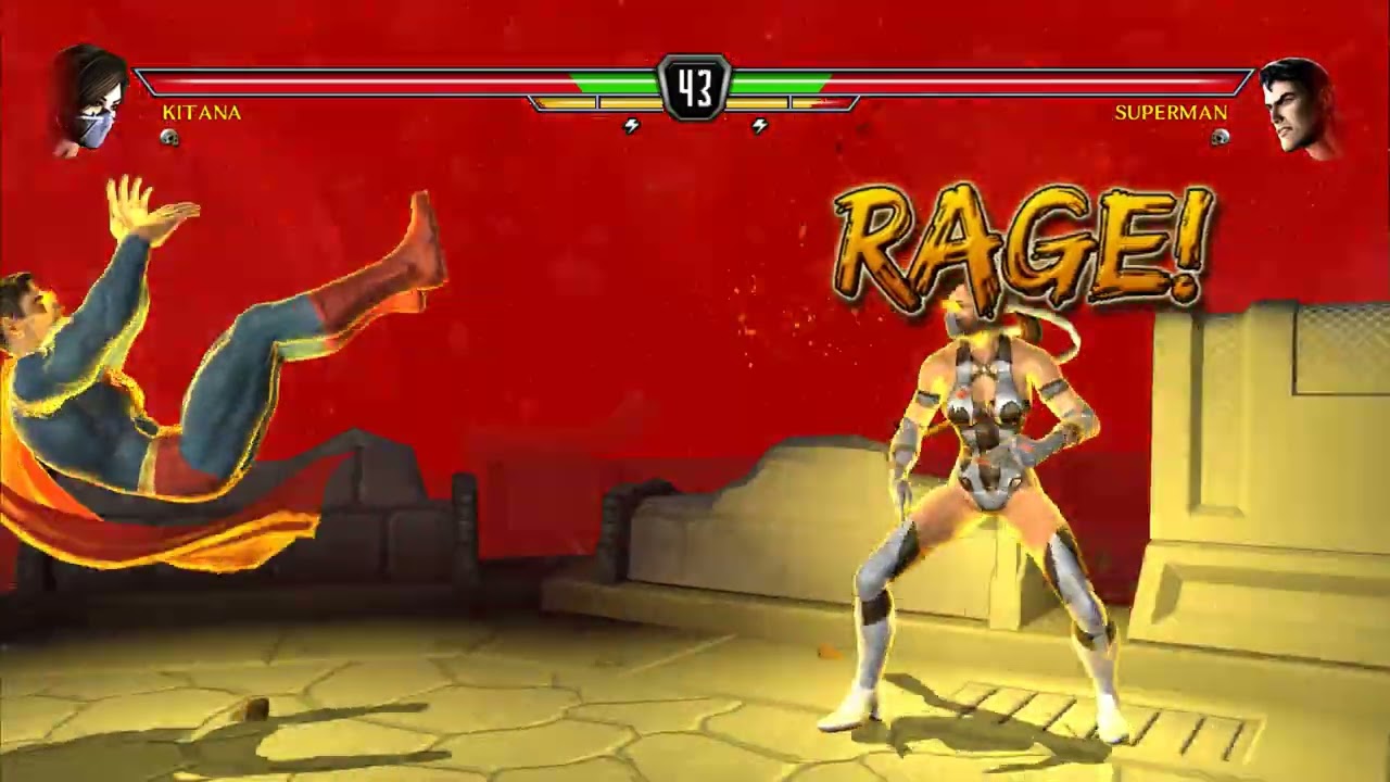 MK VS DC Battles Kitana VS Superman