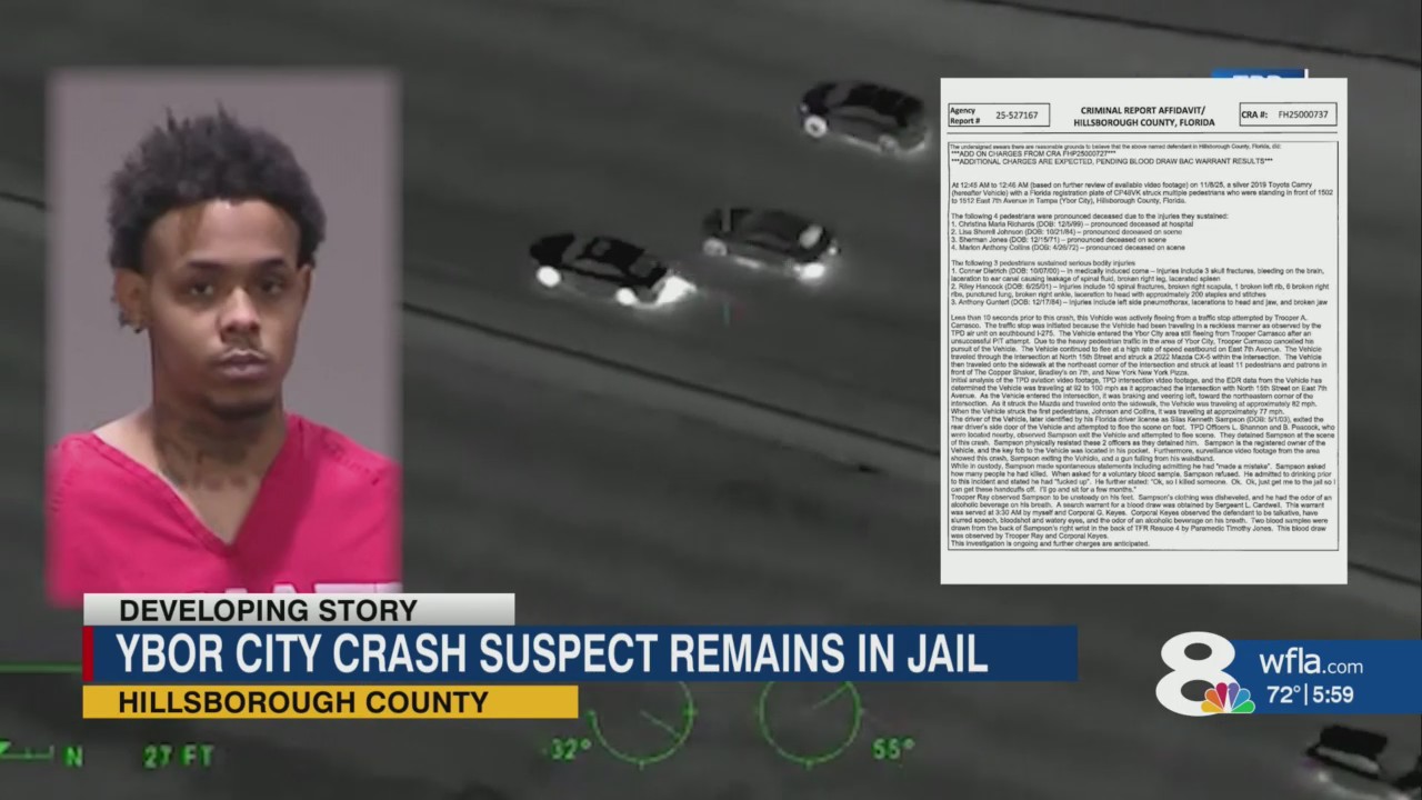 Ybor City tragedy: What happened in the crash that killed 4 people ...
