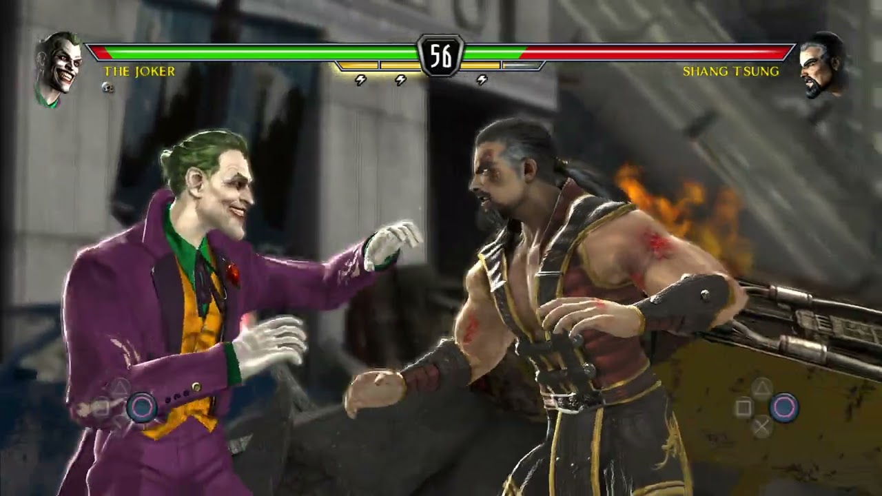 MK vs DC battles - The Joker vs Shang Tsung