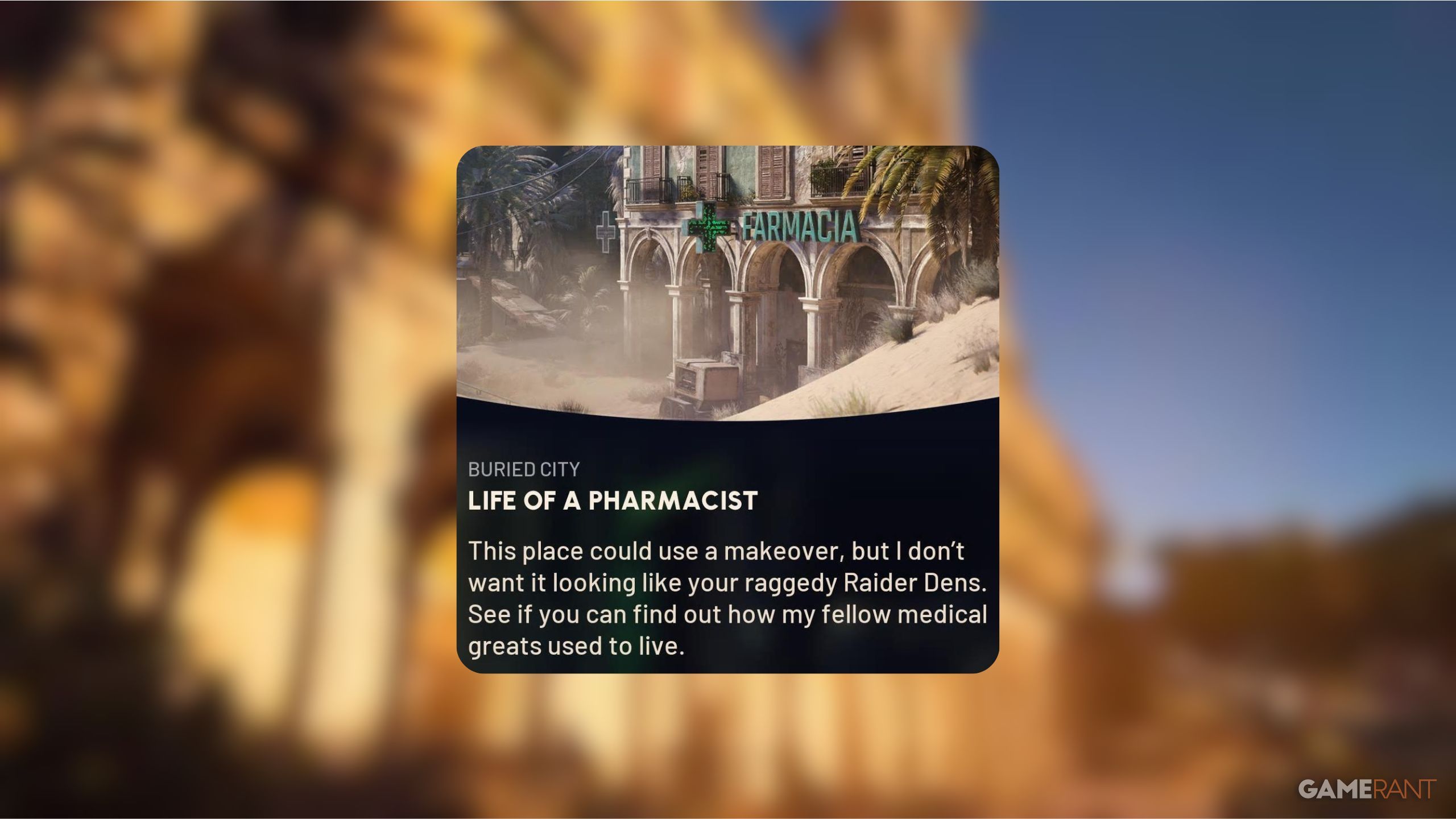 How to Complete Life of a Pharmacist Quest in Arc Raiders