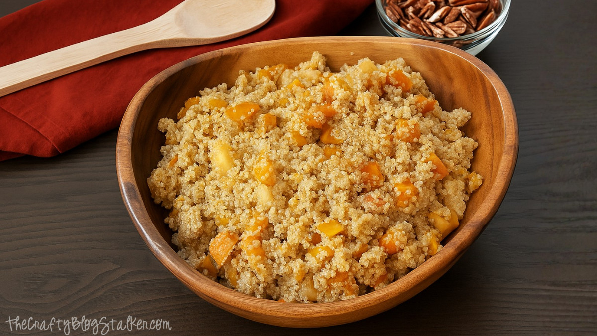 Apple and Butternut Squash Quinoa Salad