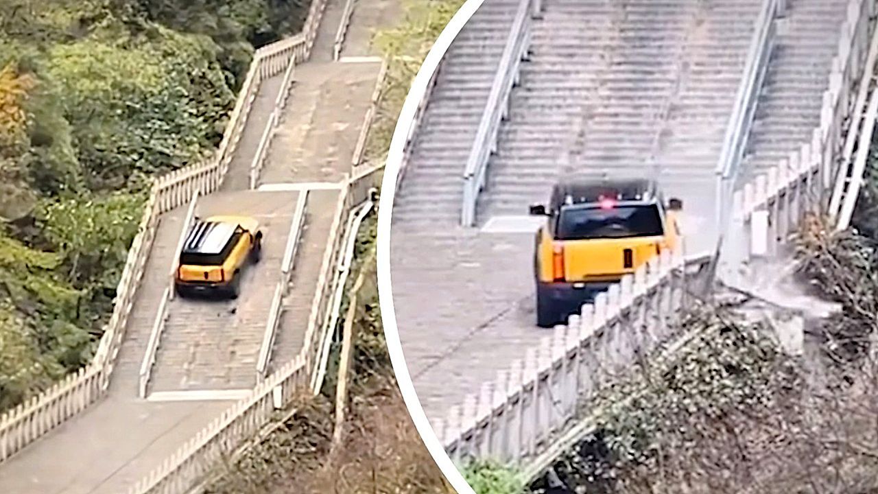 Carmaker attempts to imitate Range Rover stunt, fails miserably