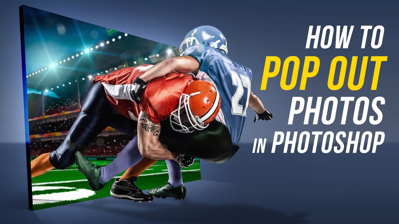 Photoshop: Best way to make a 3-D pop out photo effect