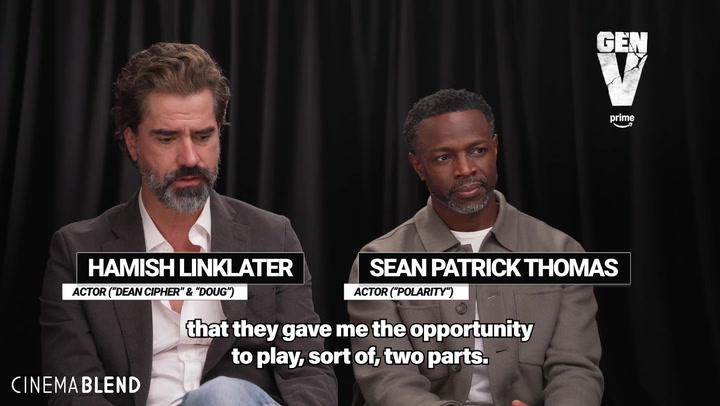 ‘It Is Very Creepy’: 'Gen V's' Hamish Linklater And Sean Patrick Thomas ...