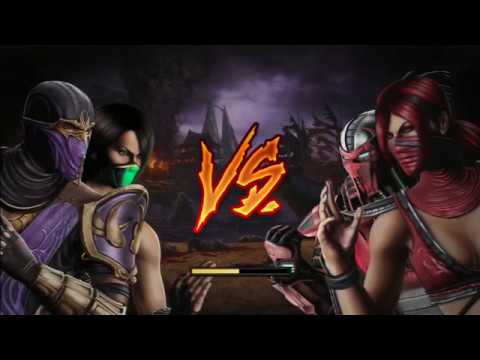MK9 tag ladder on expert - Rain and Jade (no matches lost)