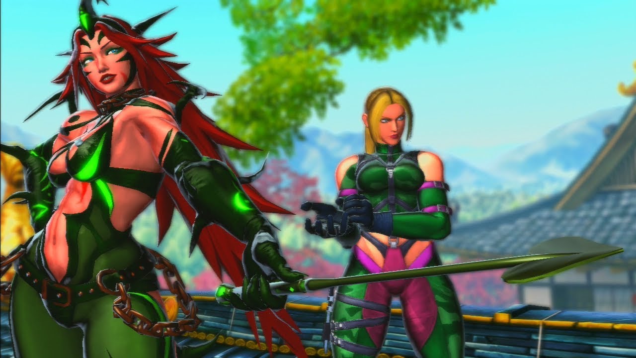 Street Fighter X Tekken playthrough - Poison and Nina (Team Poison us!)