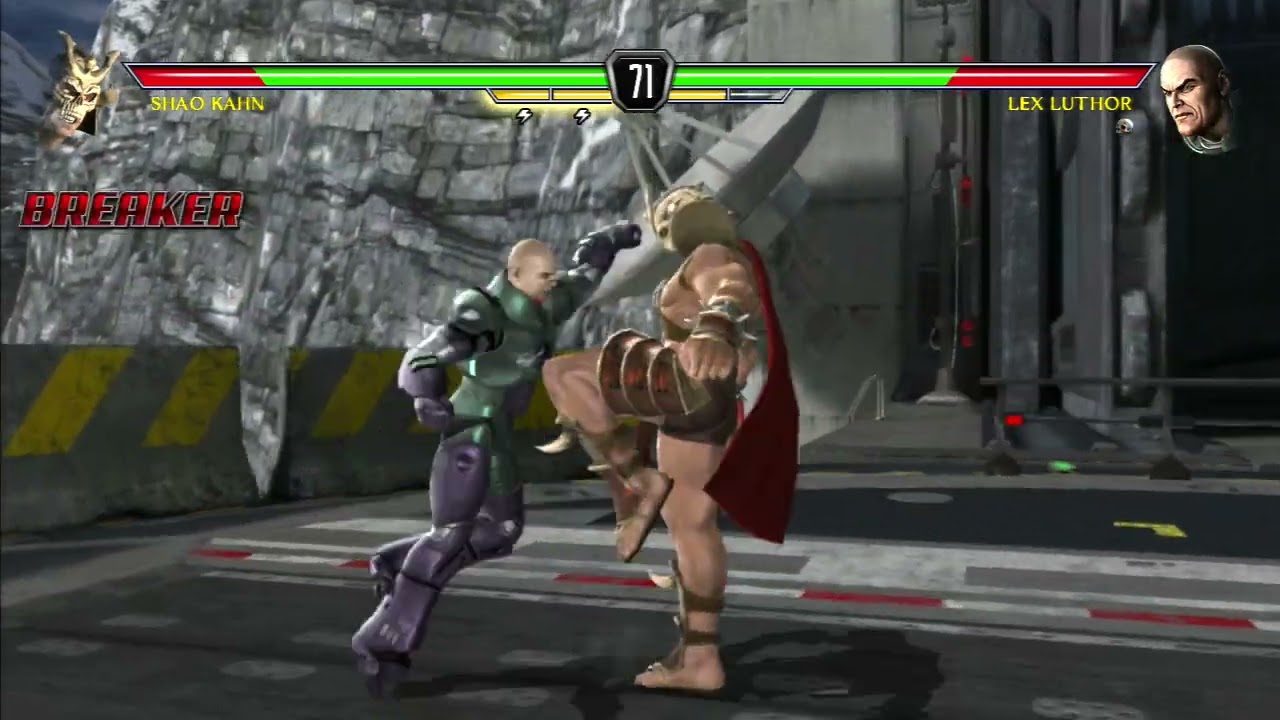 MK vs DC battles - Shao Kahn vs Lex Luthor