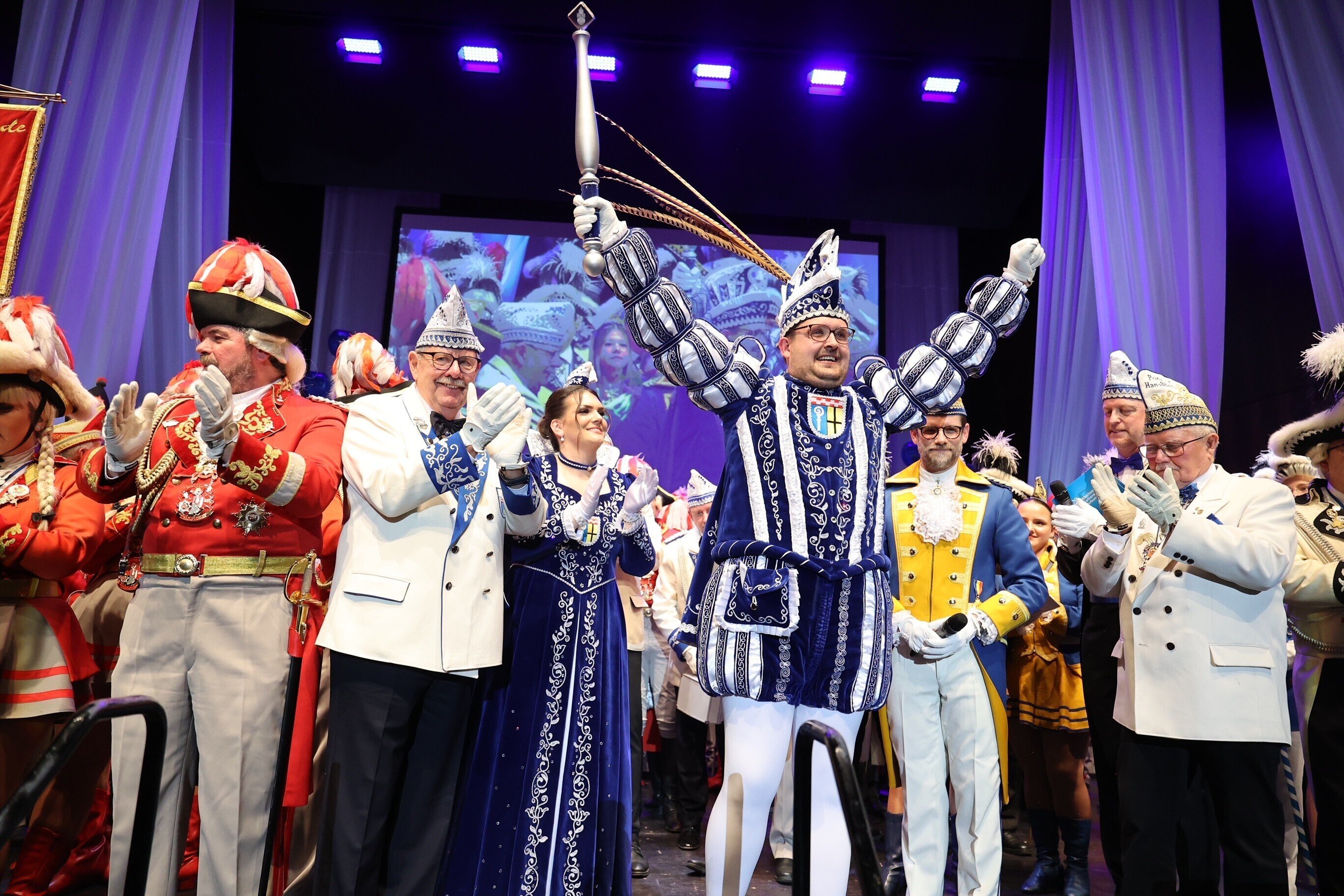 Das Prinzenpaar ist proklamiert – so lief der Abend ab