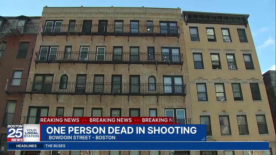 One person killed in shooting in downtown Boston