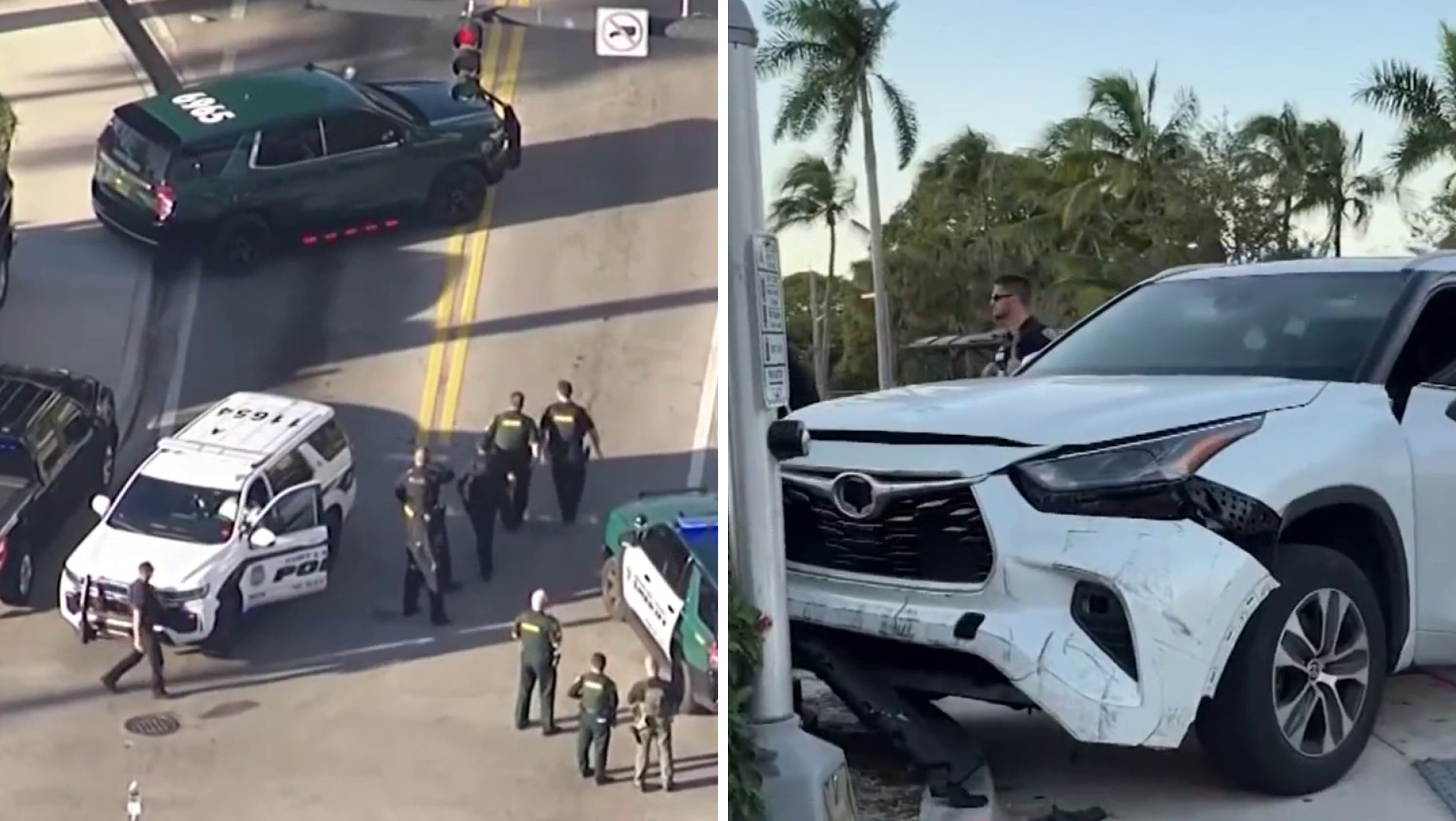 3 charged in kidnapping that ended with crash, sparking large ...