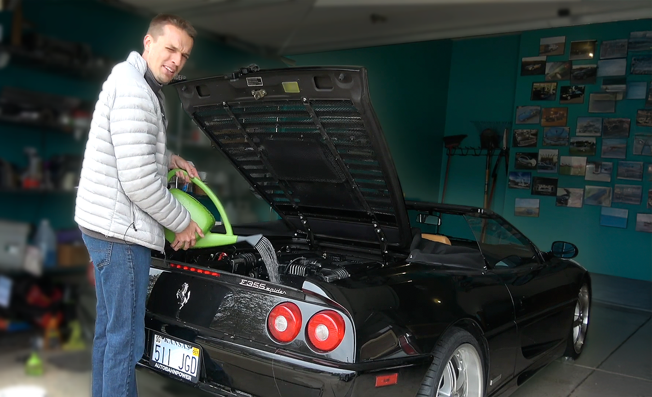 Watch me transform these filthy Ferrari tires!
