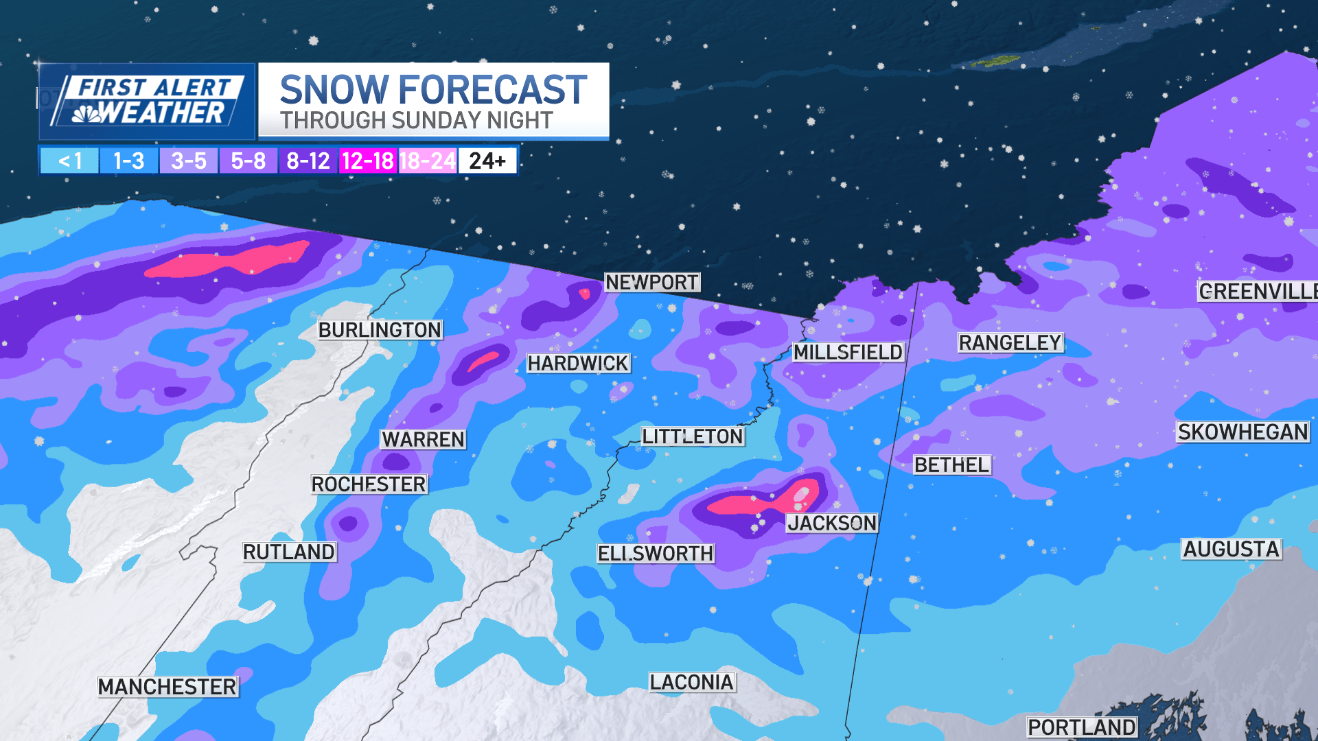 Tracking this weekend's storm: Wintry mix, ice, 8 inches of snow for some