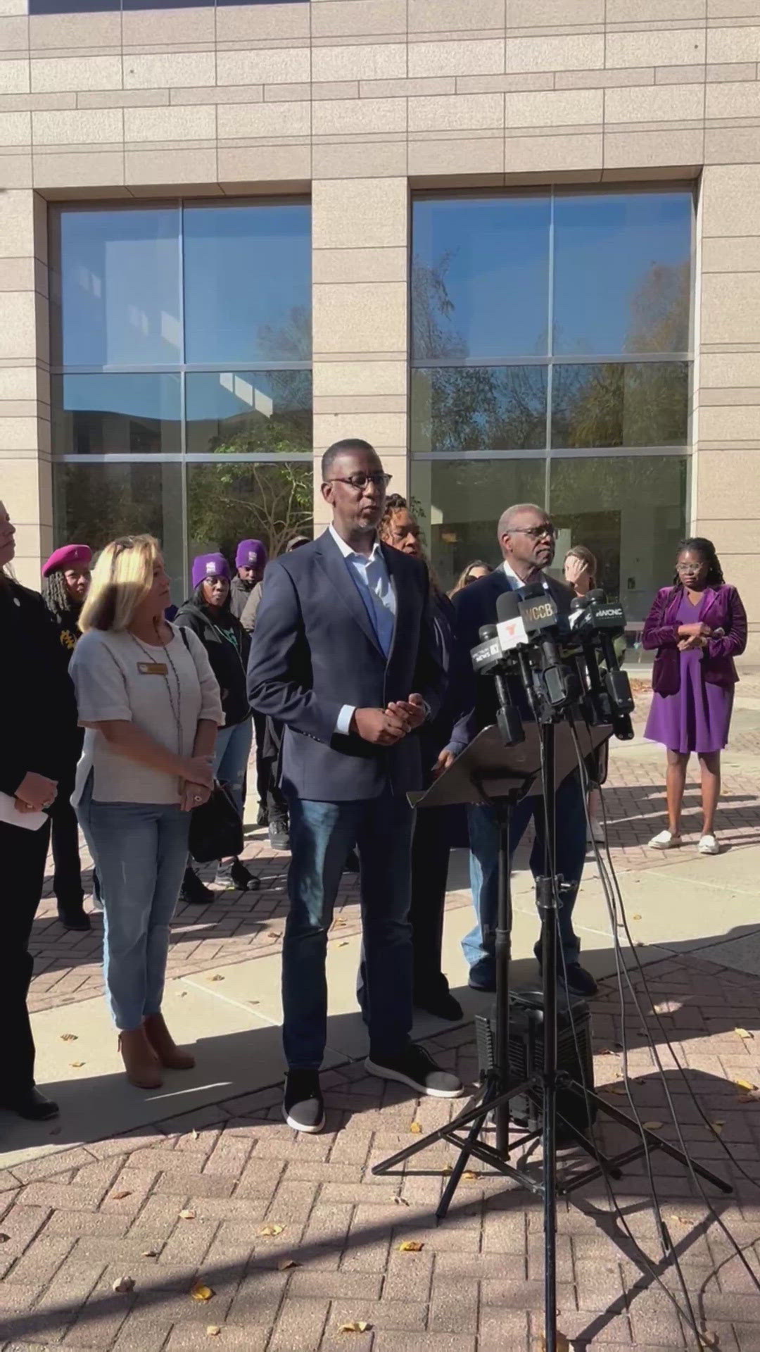 Mecklenburg County Commissioner Chair speaks to community ahead of CBP ...