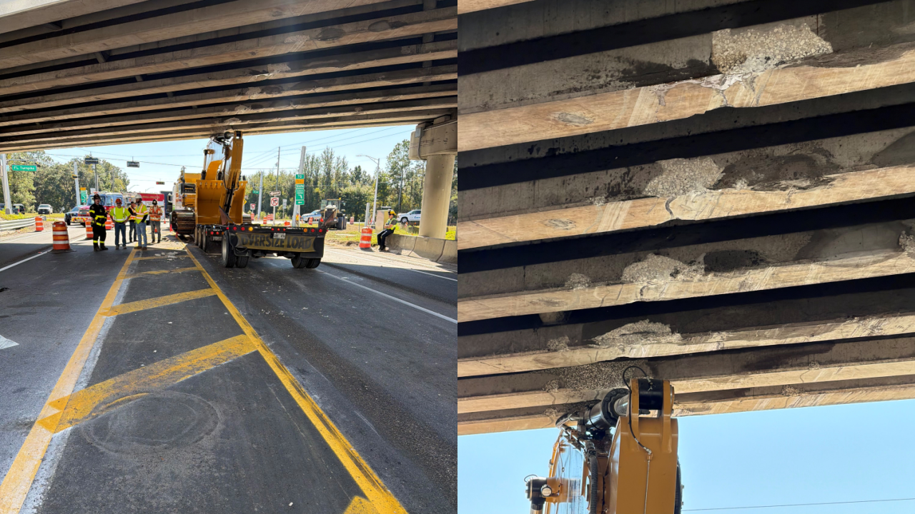 Truck, bridge crash in Sumter County shuts down portions of Florida's ...