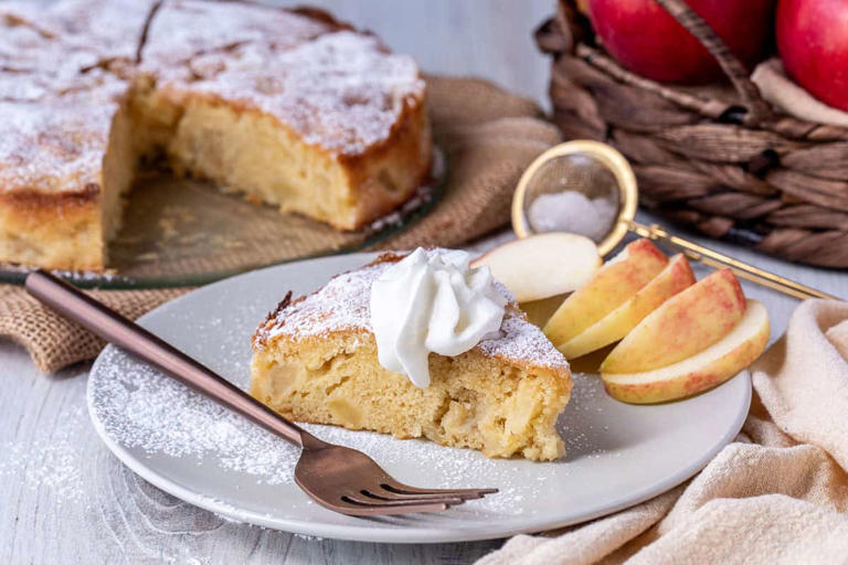 Classic French Apple Cake