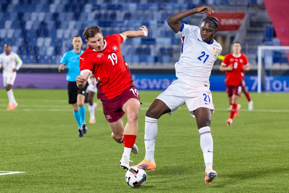 Les espoirs suisses tiennent la dragée haute aux Français