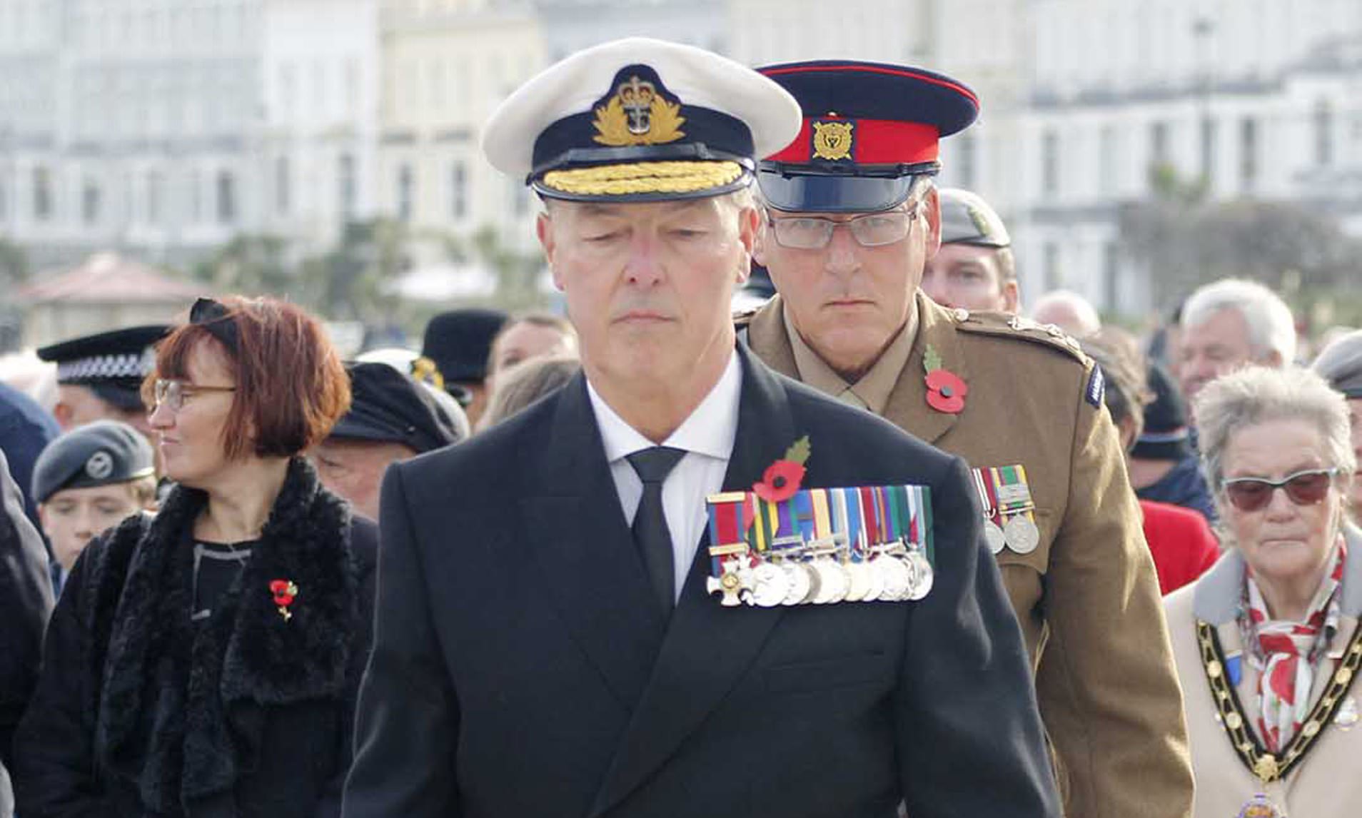 Police charge 'fake admiral' Jonathan Carley days after appearance at a ...