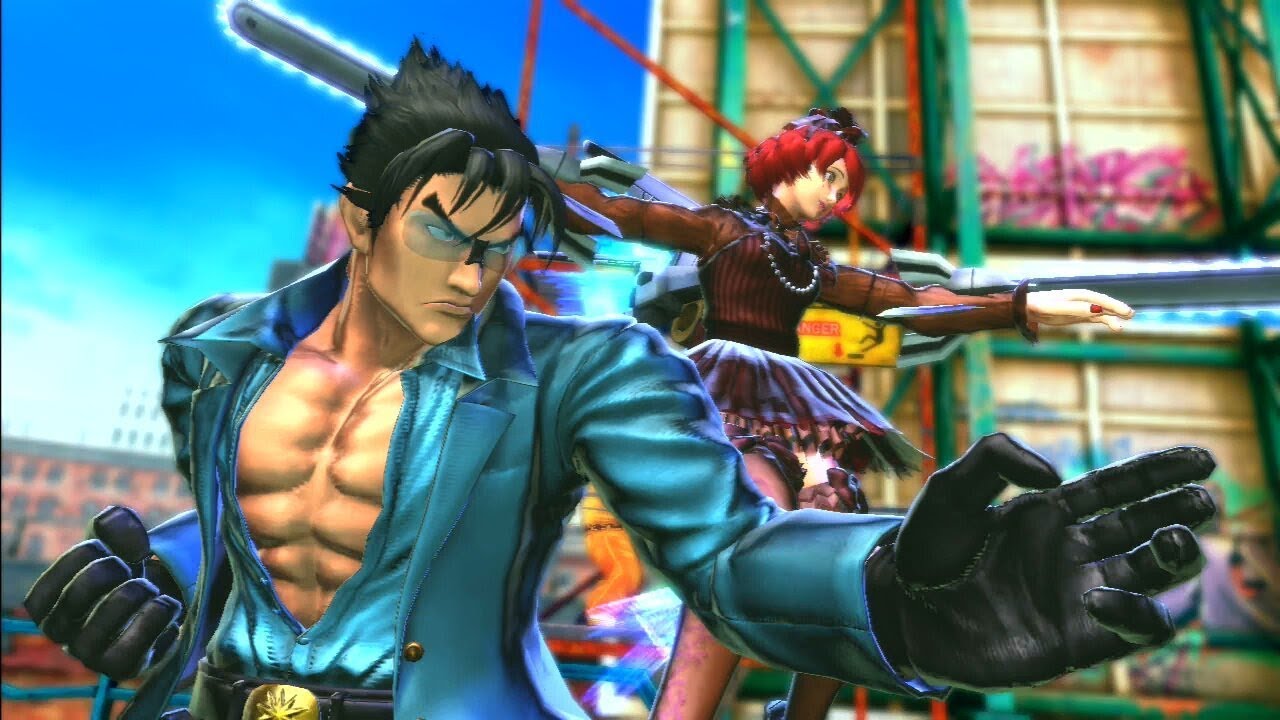 Street Fighter X Tekken playthrough - Jin and Alisa (Team Gacha World!)