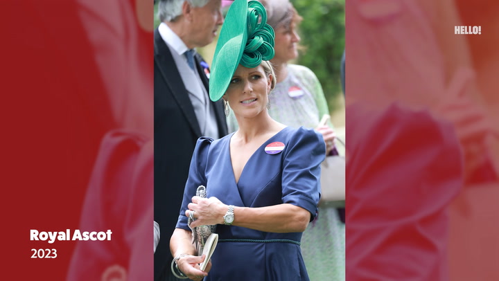 Watch: Zara Tindall's best racing fashion moments