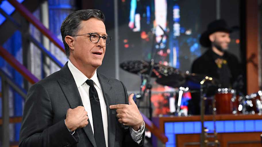 The Late Show with Stephen Colbert took an unexpected break on Thursday ...