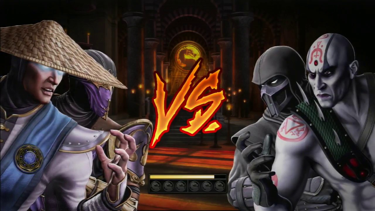 MK9 tag online - Raiden/Rain vs Quan Chi/Noob