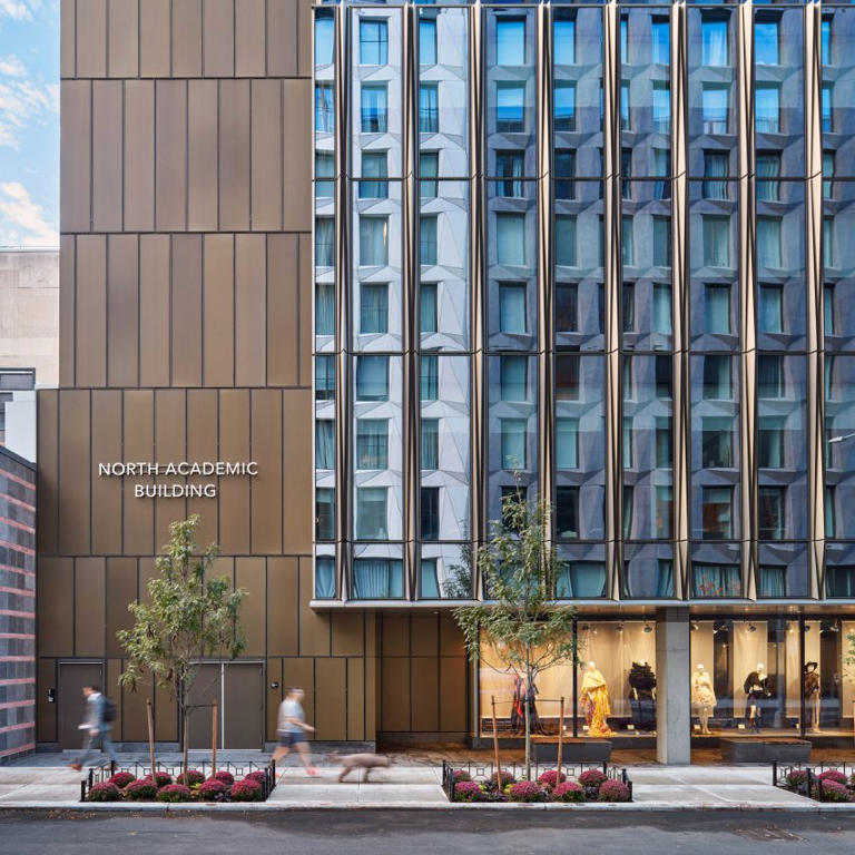 SHoP Architects completes FIT building with "origami-like folded metal ...