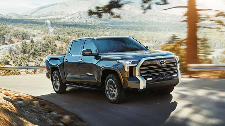 Only one Toyota truck has more than 700 miles of driving range