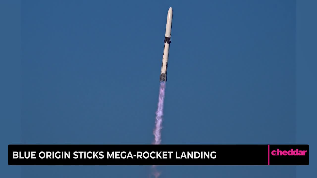 Blue Origin Sticks Mega-Rocket Landing