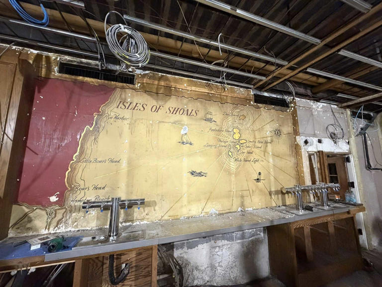 Hidden murals found as Old Salt renovates after fire