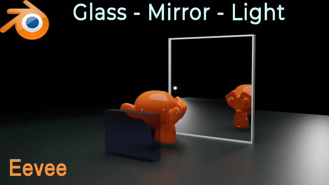 Learn Blender with me 4 - Miror, Glass and Light - 155