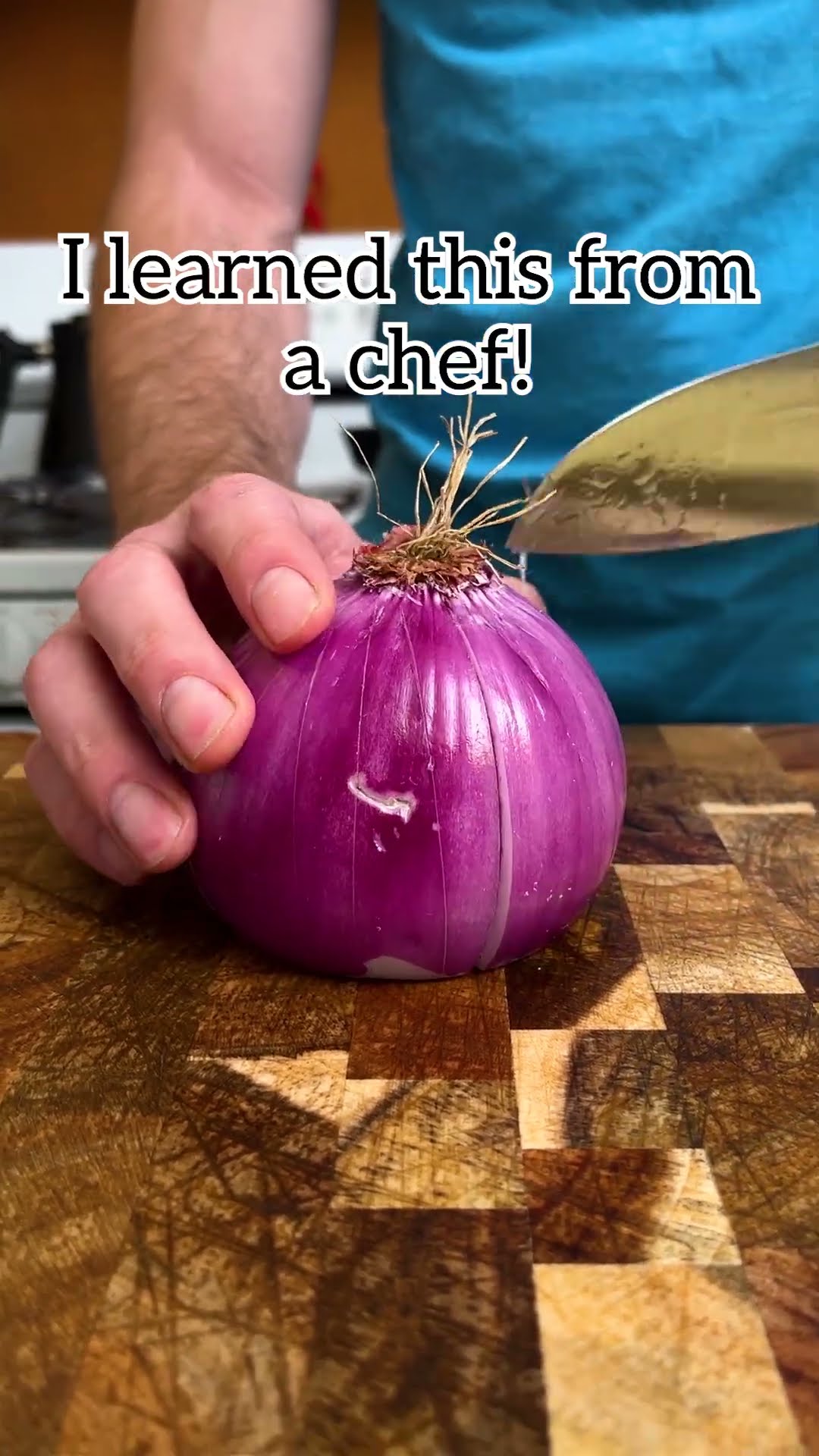 Easy and effortless way to chop an onion like a pro