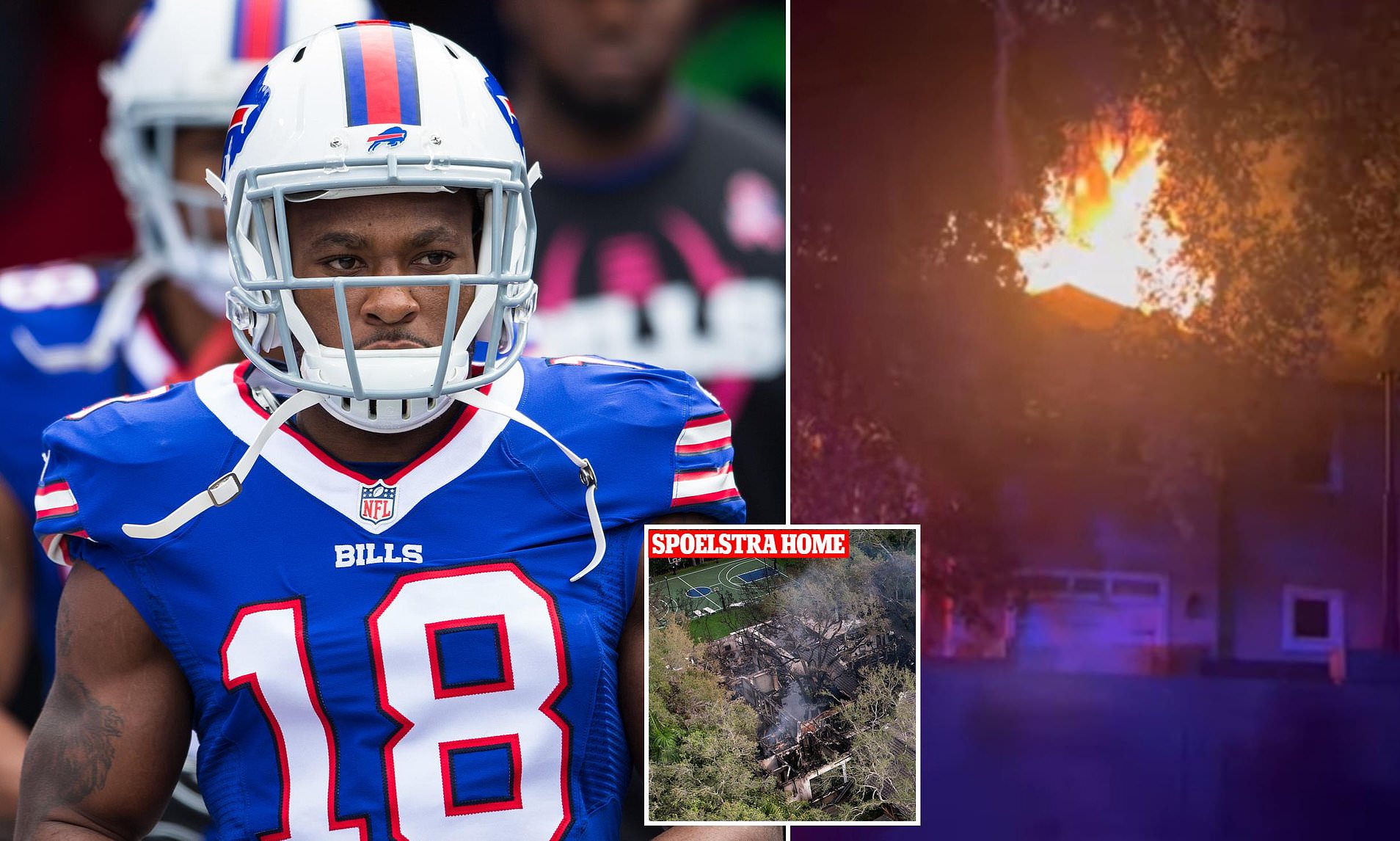 Another Florida-based sports star falls victim to house fire as ex-NFL ...
