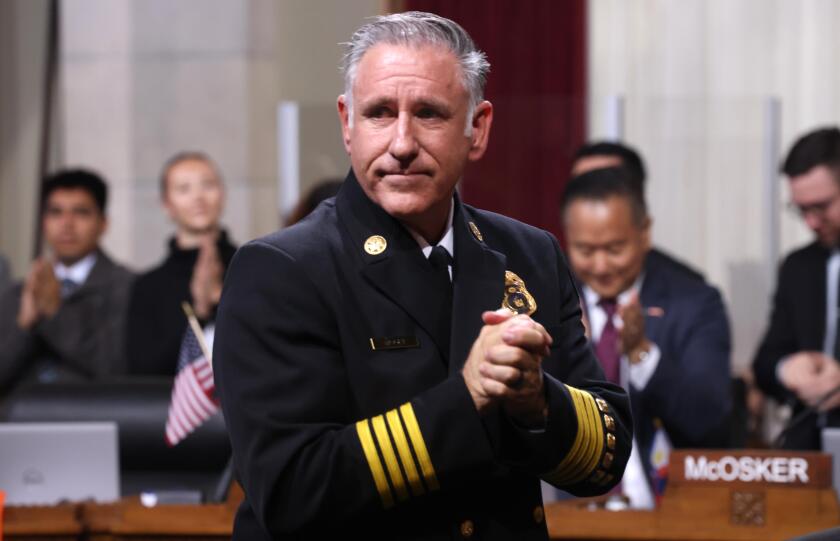 LAFD insider named chief amid lingering questions about Palisades fire