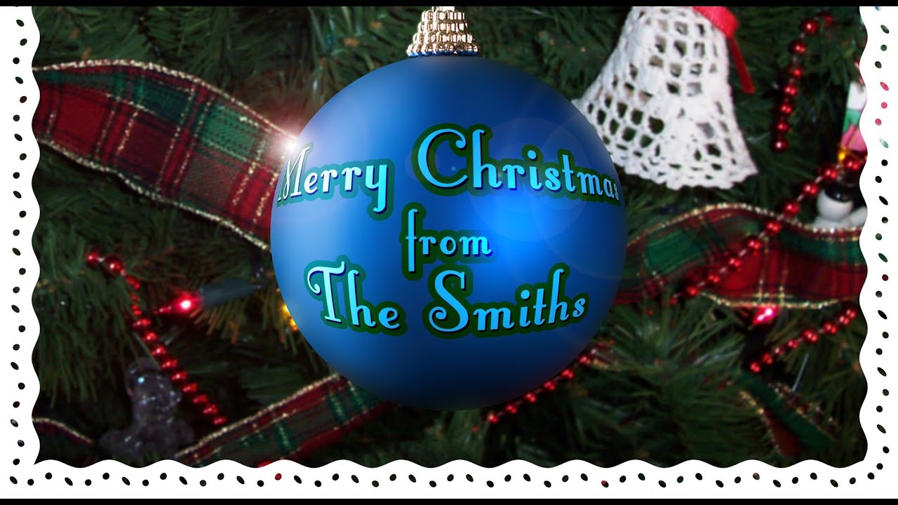 Photoshop: How to make a custom Christmas card with your own greeting ...