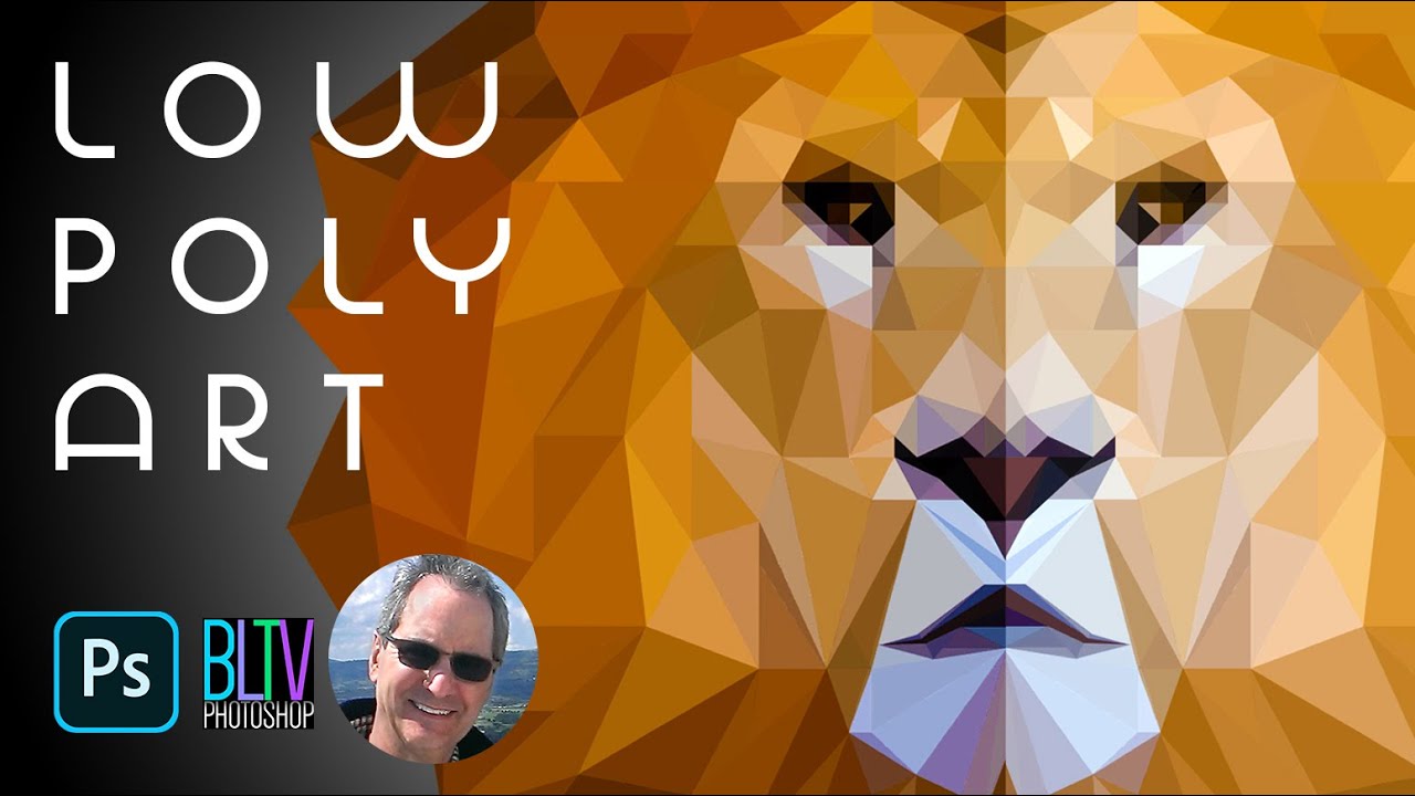 Photoshop: How to create beautiful, low poly art