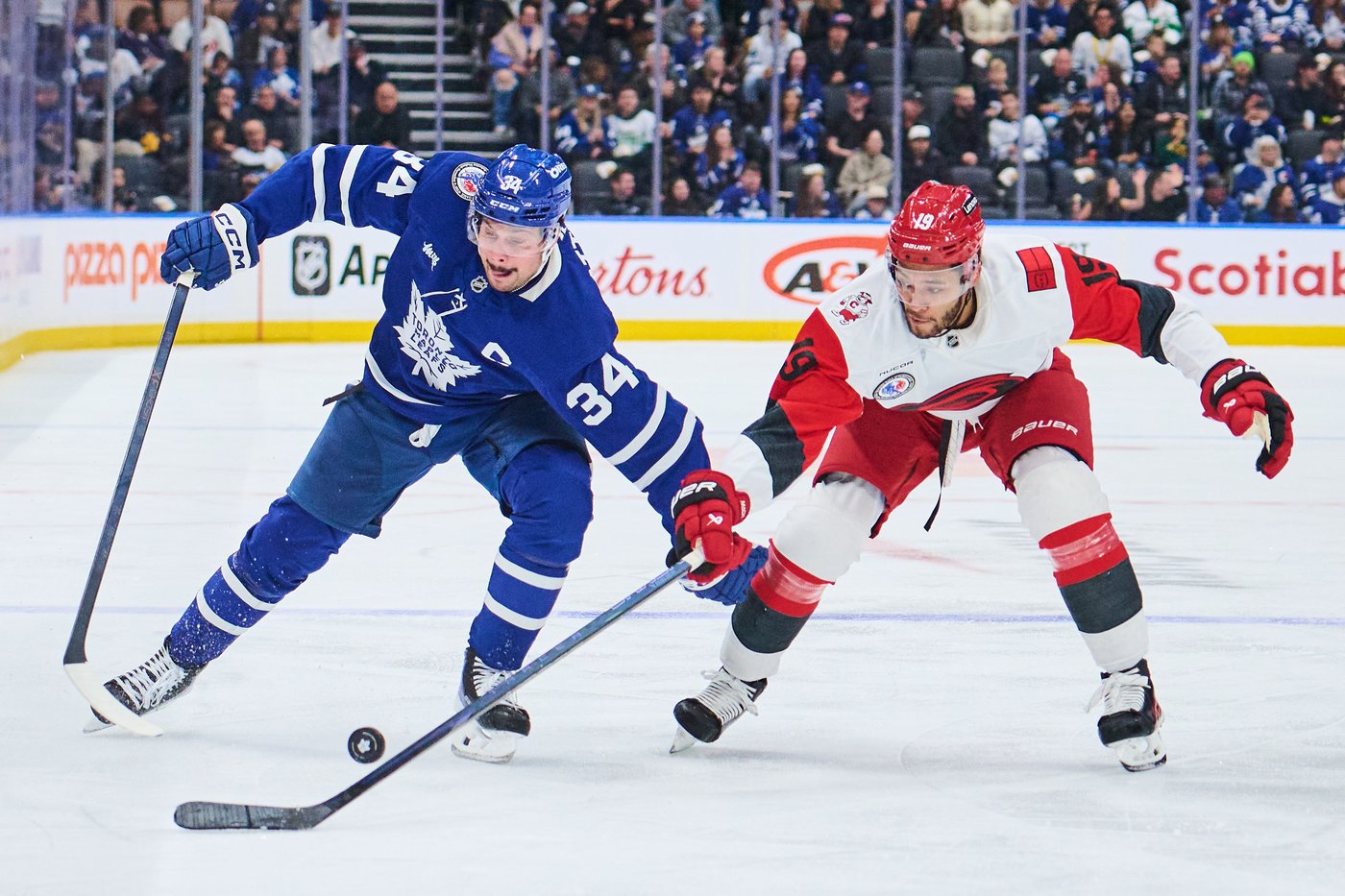 Les Maple Leafs placent le nom d'Auston Matthews sur la liste des ...