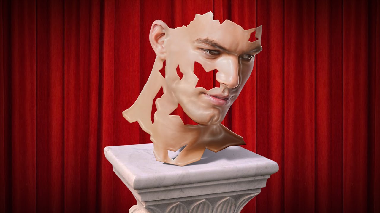 Photoshop tutorial: How to transform a photo into a life-mask sculpture ...