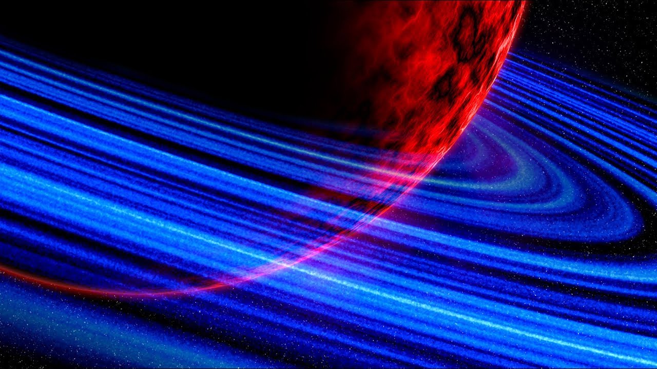 Photoshop: How to create an alien planet with rings from scratch!