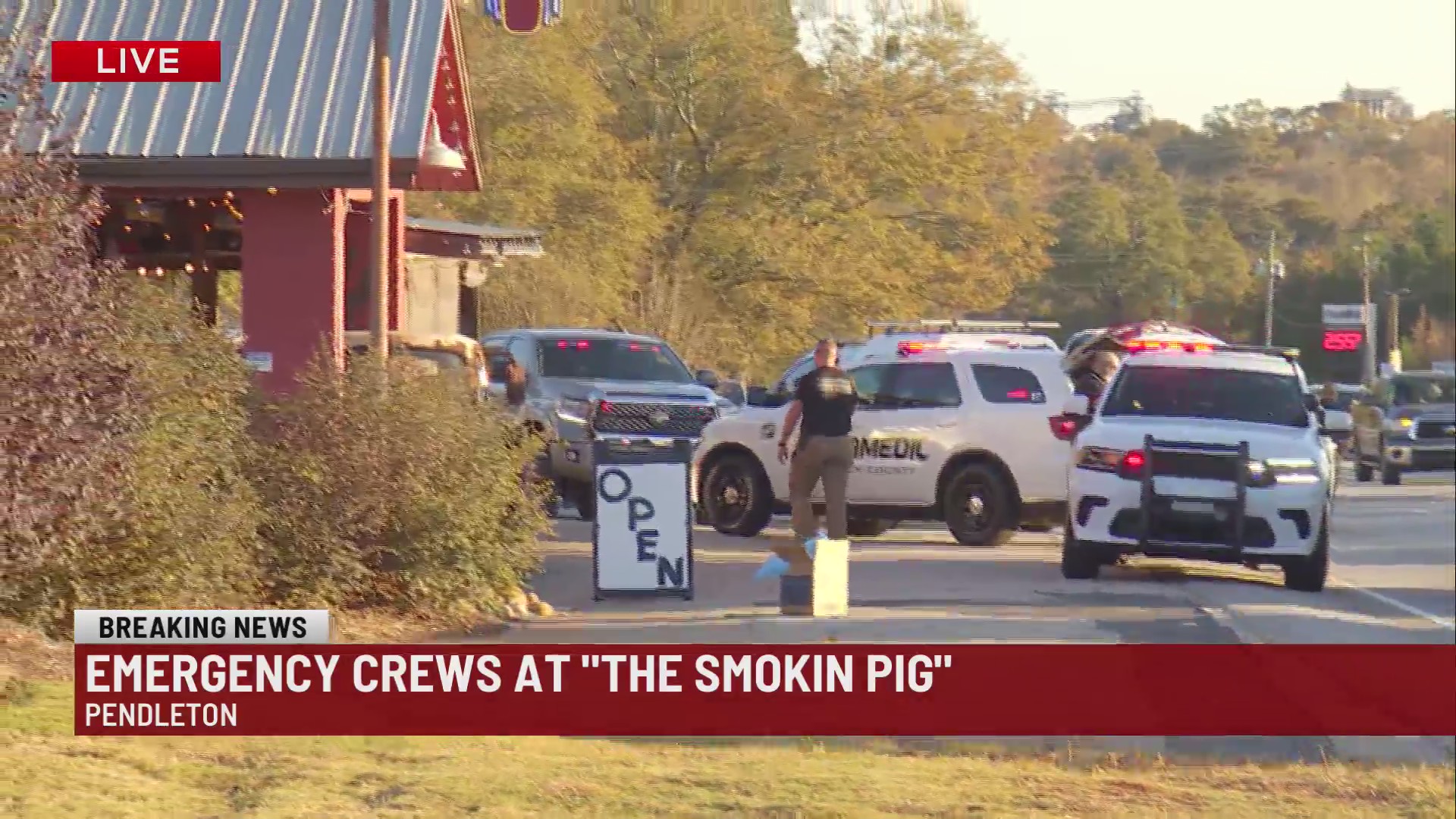 Crews responding to emergency at Upstate restaurant