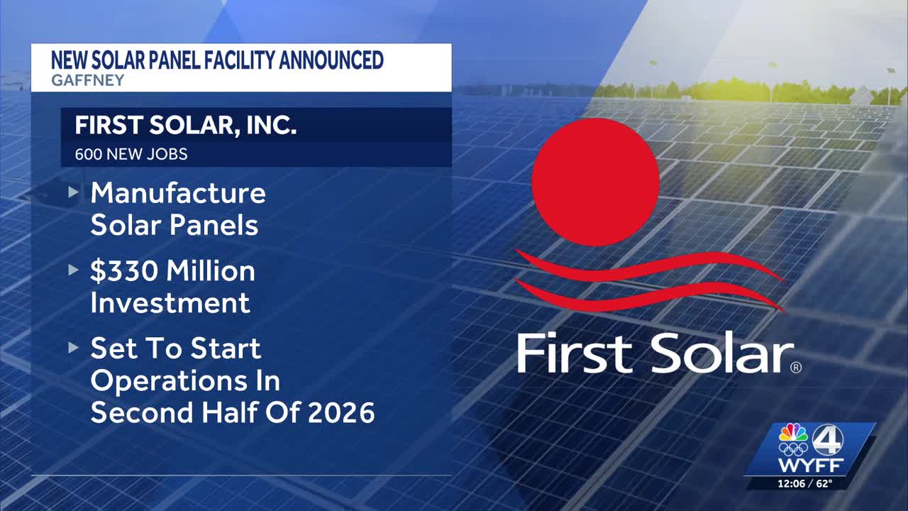 600 new jobs coming to Cherokee County, South Carolina